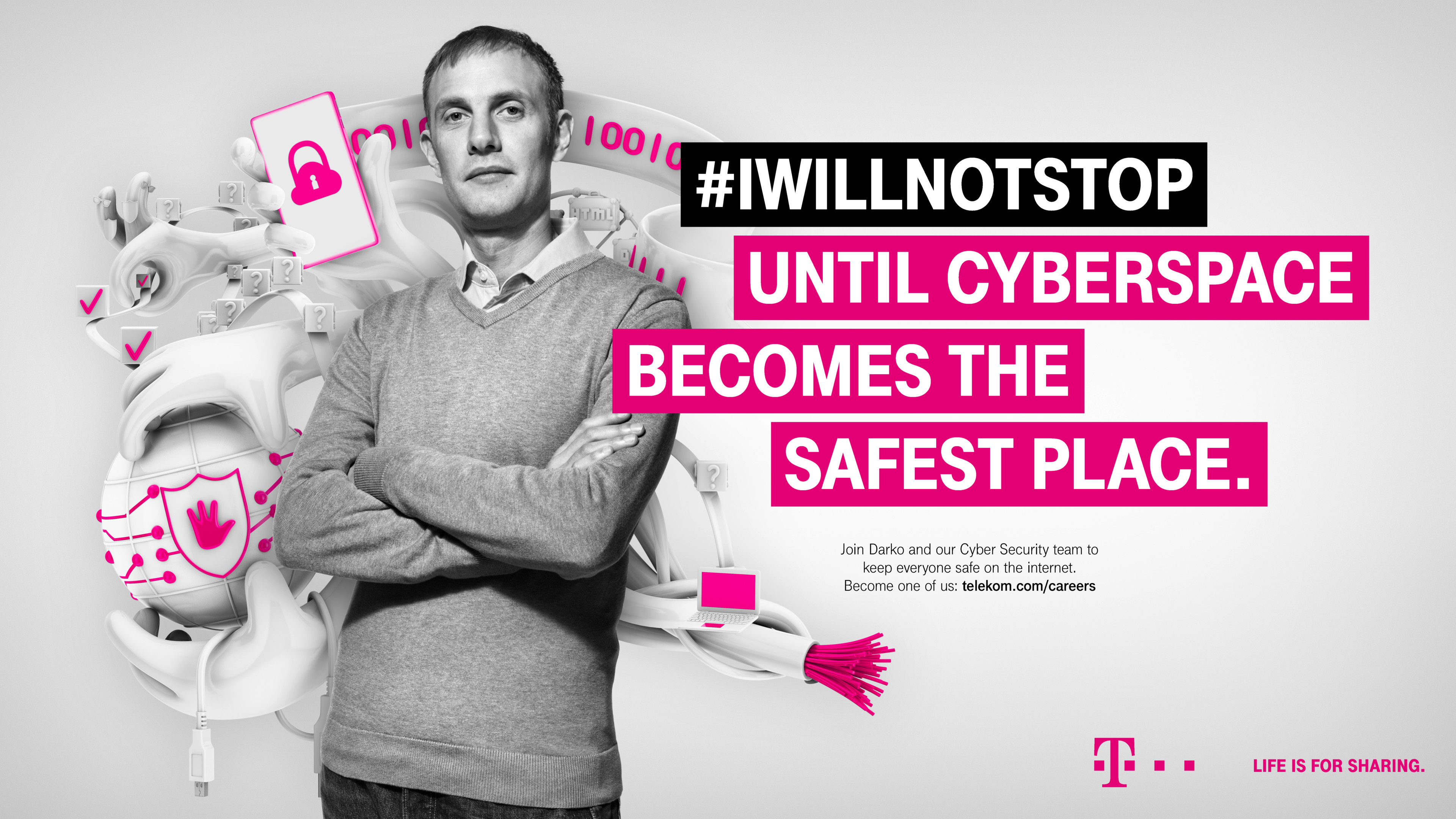 Nicolas Egeler — Telekom Employer Branding Campaign