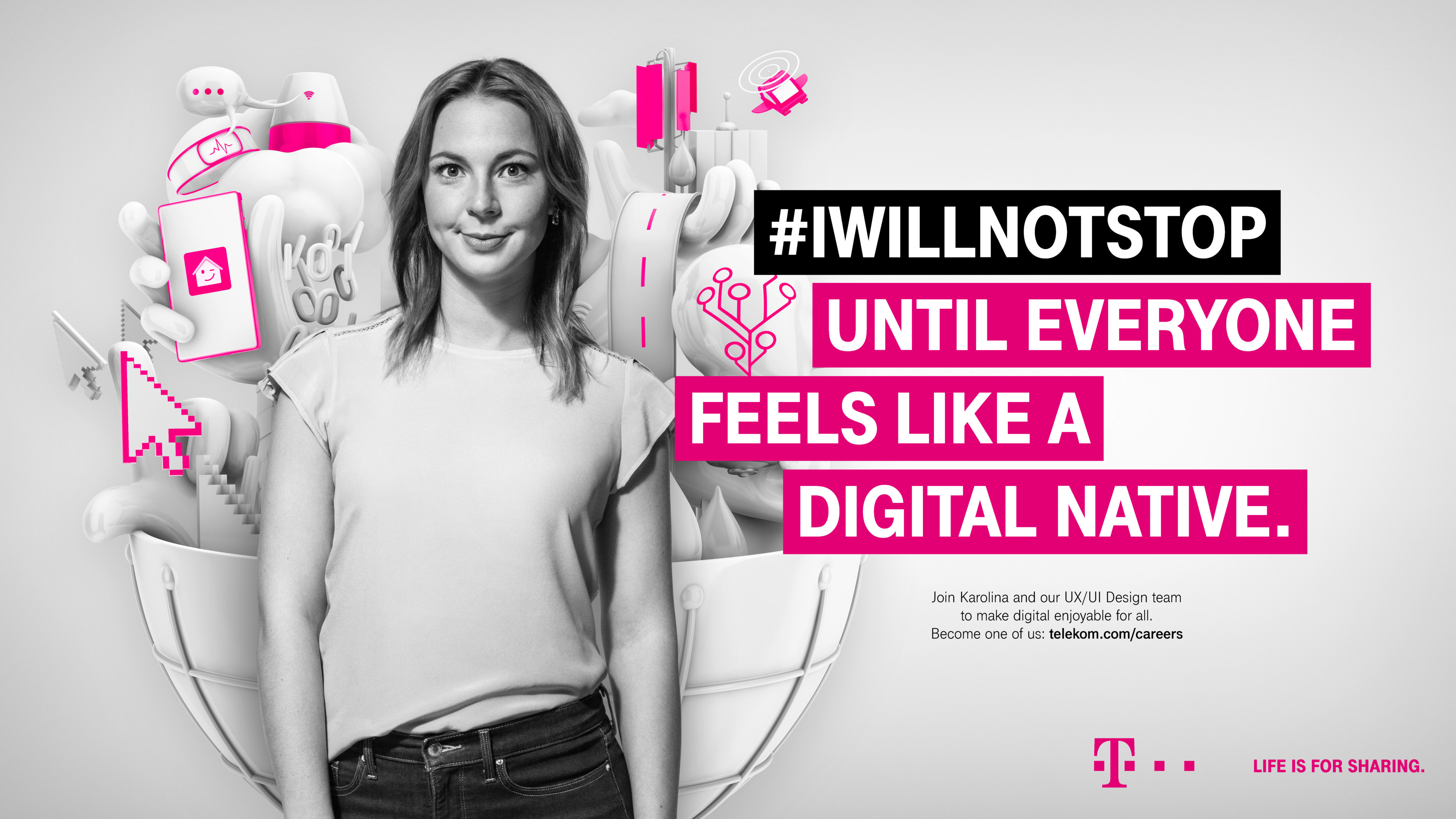 Nicolas Egeler — Telekom Employer Branding Campaign