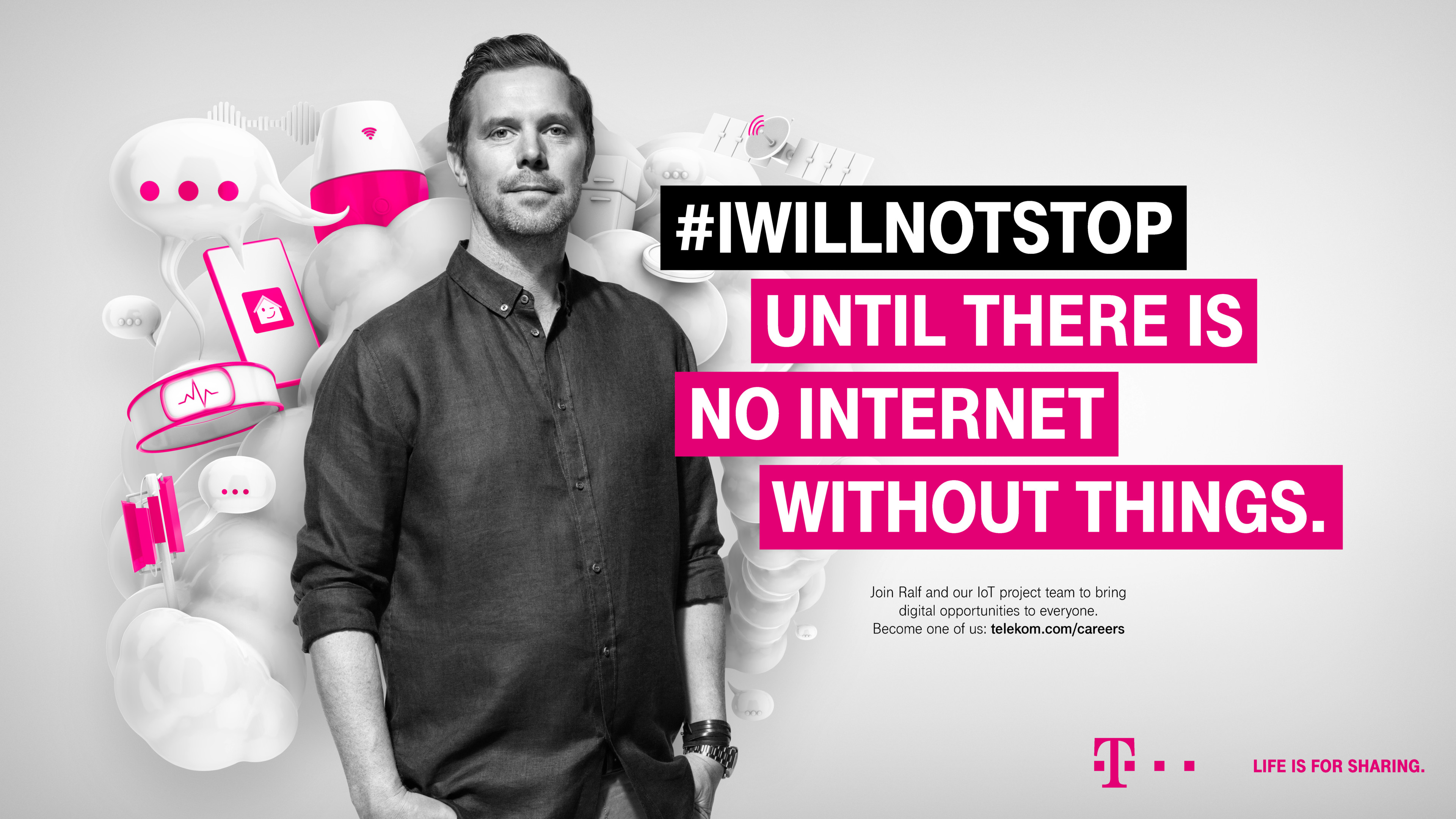 Nicolas Egeler — Telekom Employer Branding Campaign